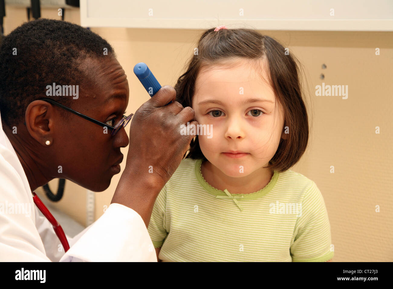 Female patient having physical exam hi-res stock photography and images ...