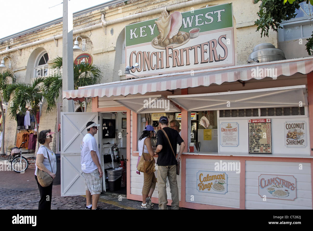Conch fritters hi-res stock photography and images - Alamy