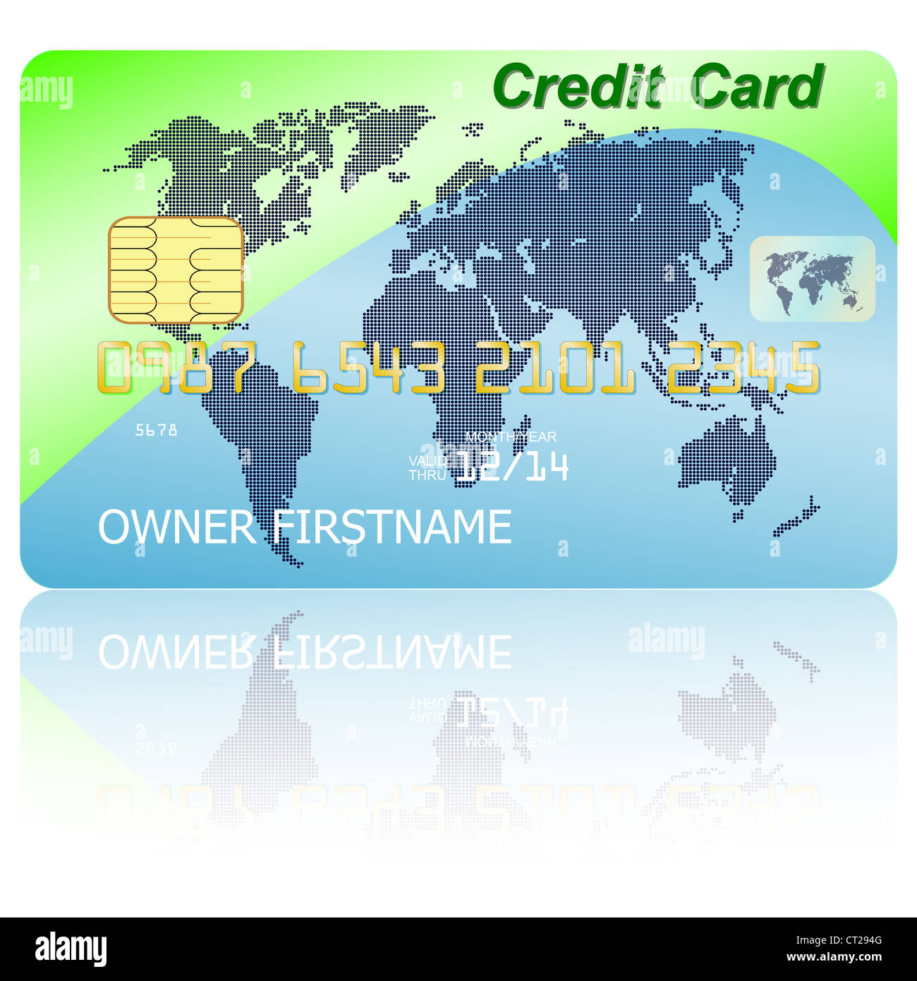 Platinum credit debit card world map hi-res stock photography and ...