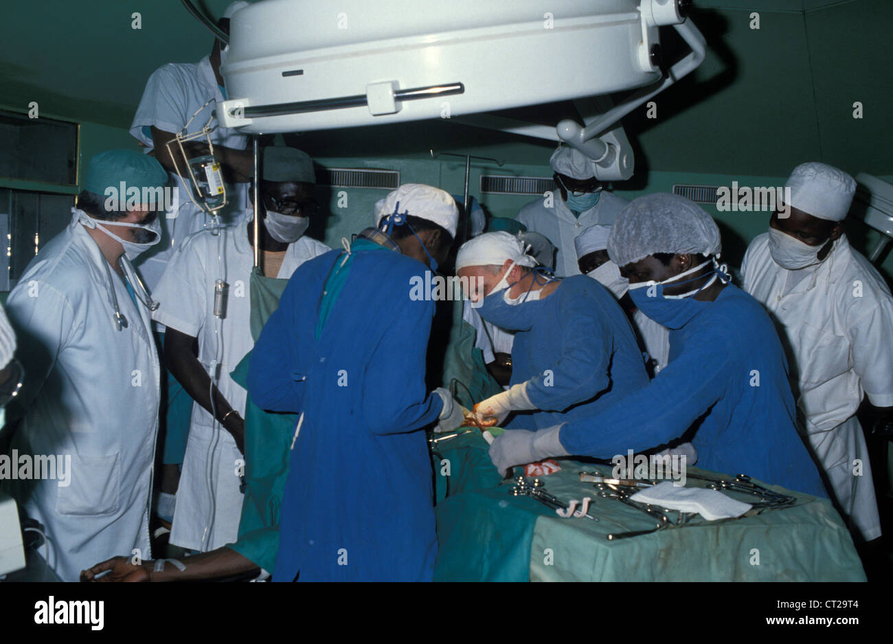 SURGERY IN AFRICA Stock Photo - Alamy