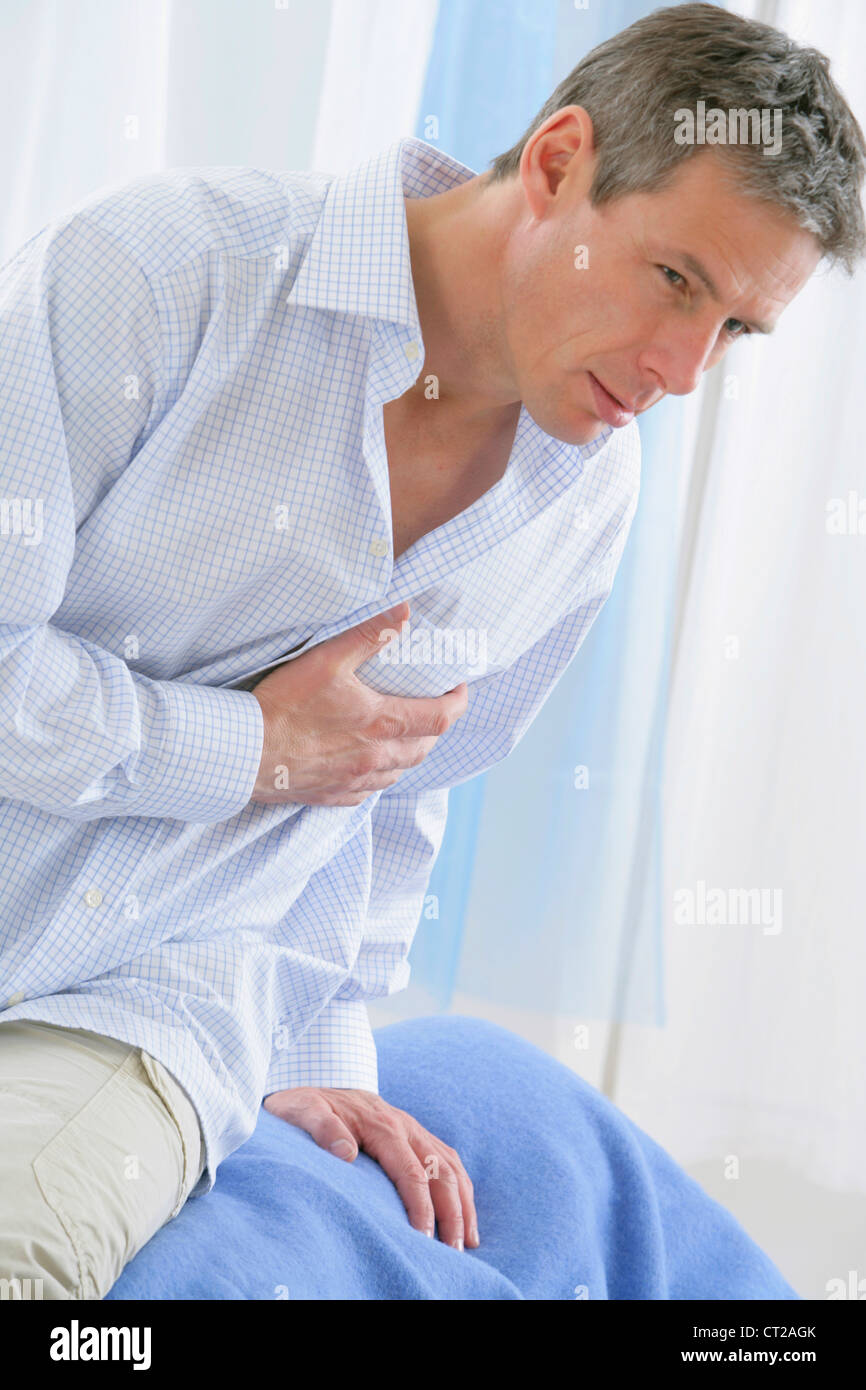 Man angina pectoris hi-res stock photography and images - Alamy