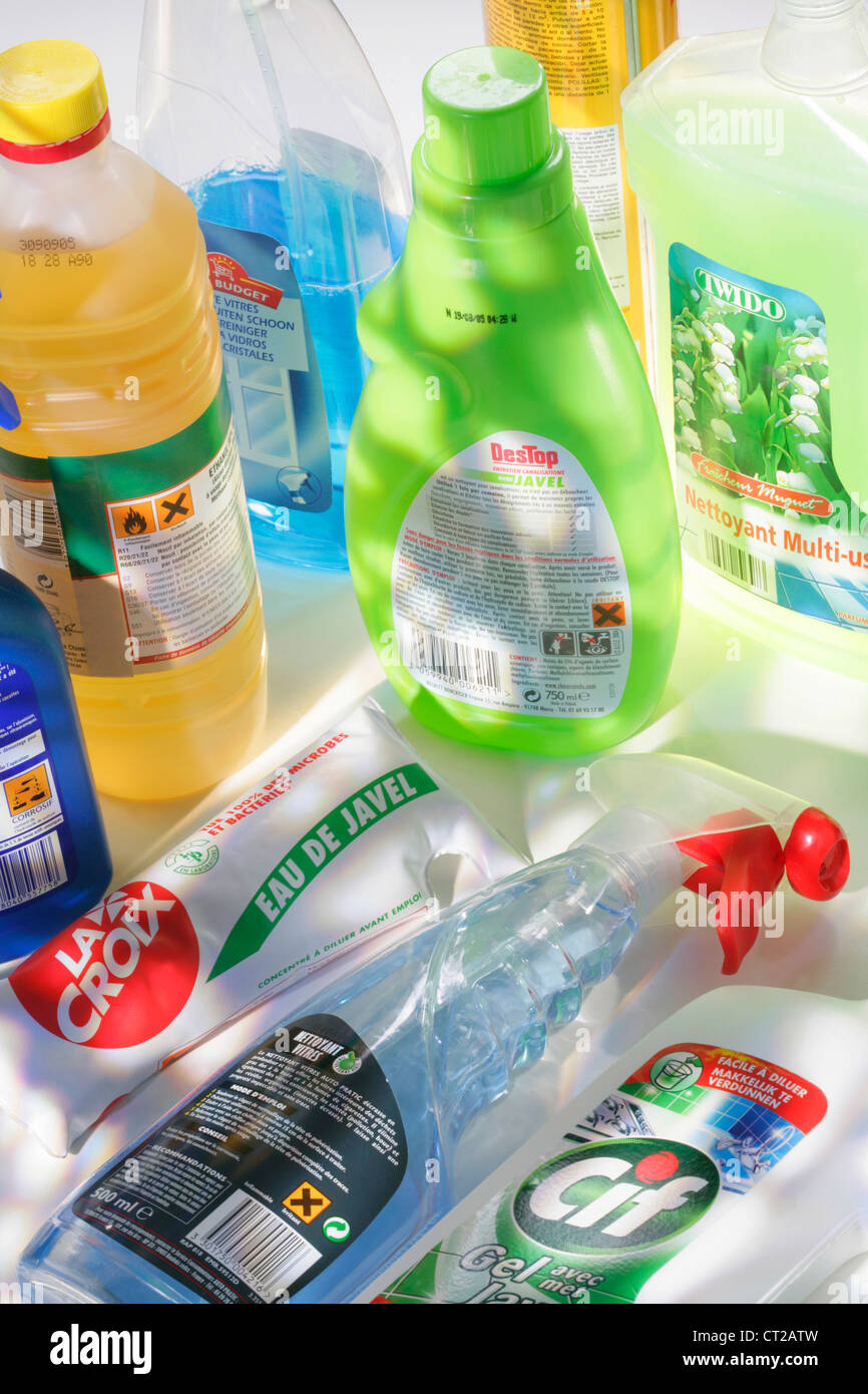 DANGEROUS CLEANING PRODUCT Stock Photo - Alamy