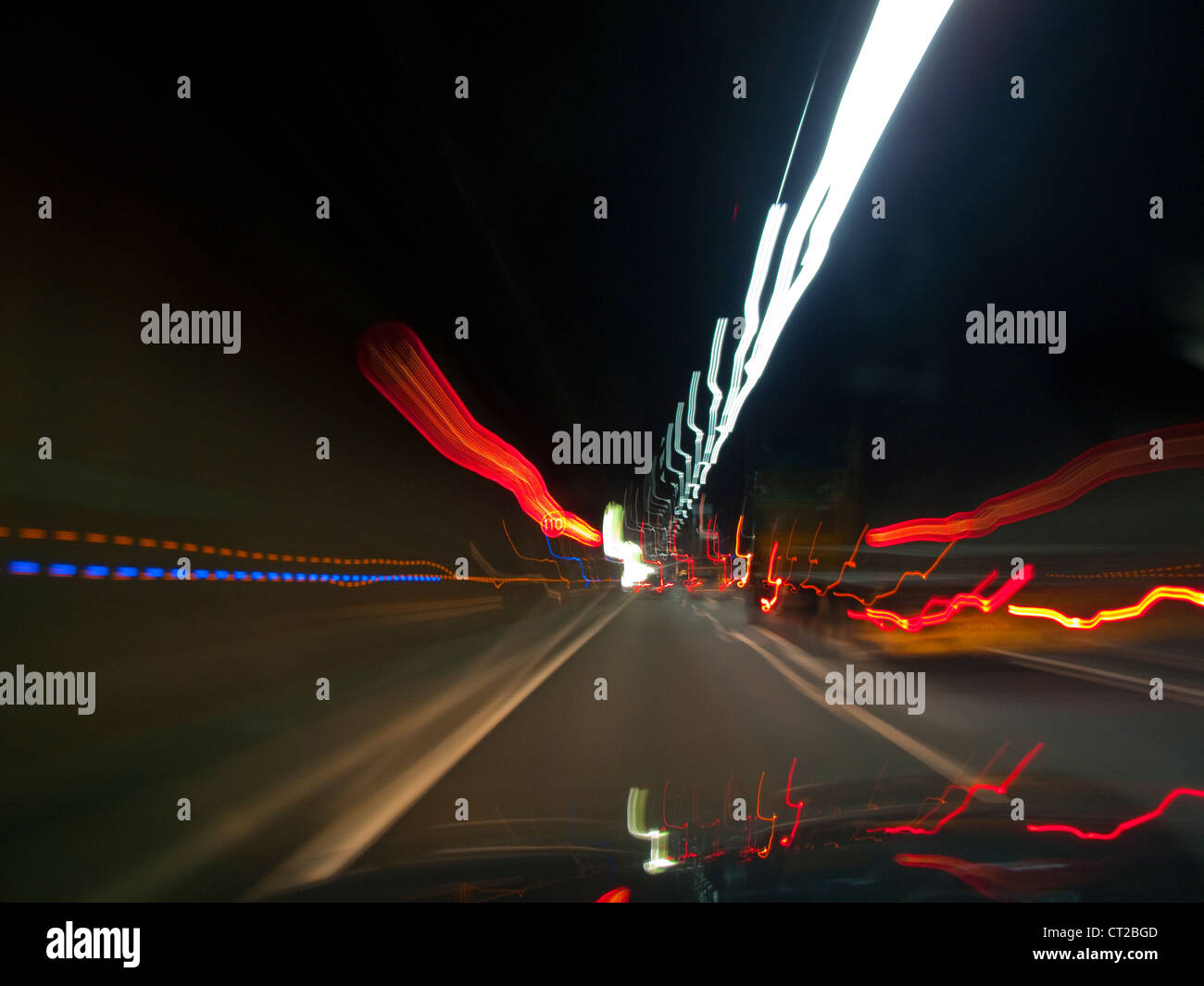 Driving a tunnel hi-res stock photography and images - Alamy