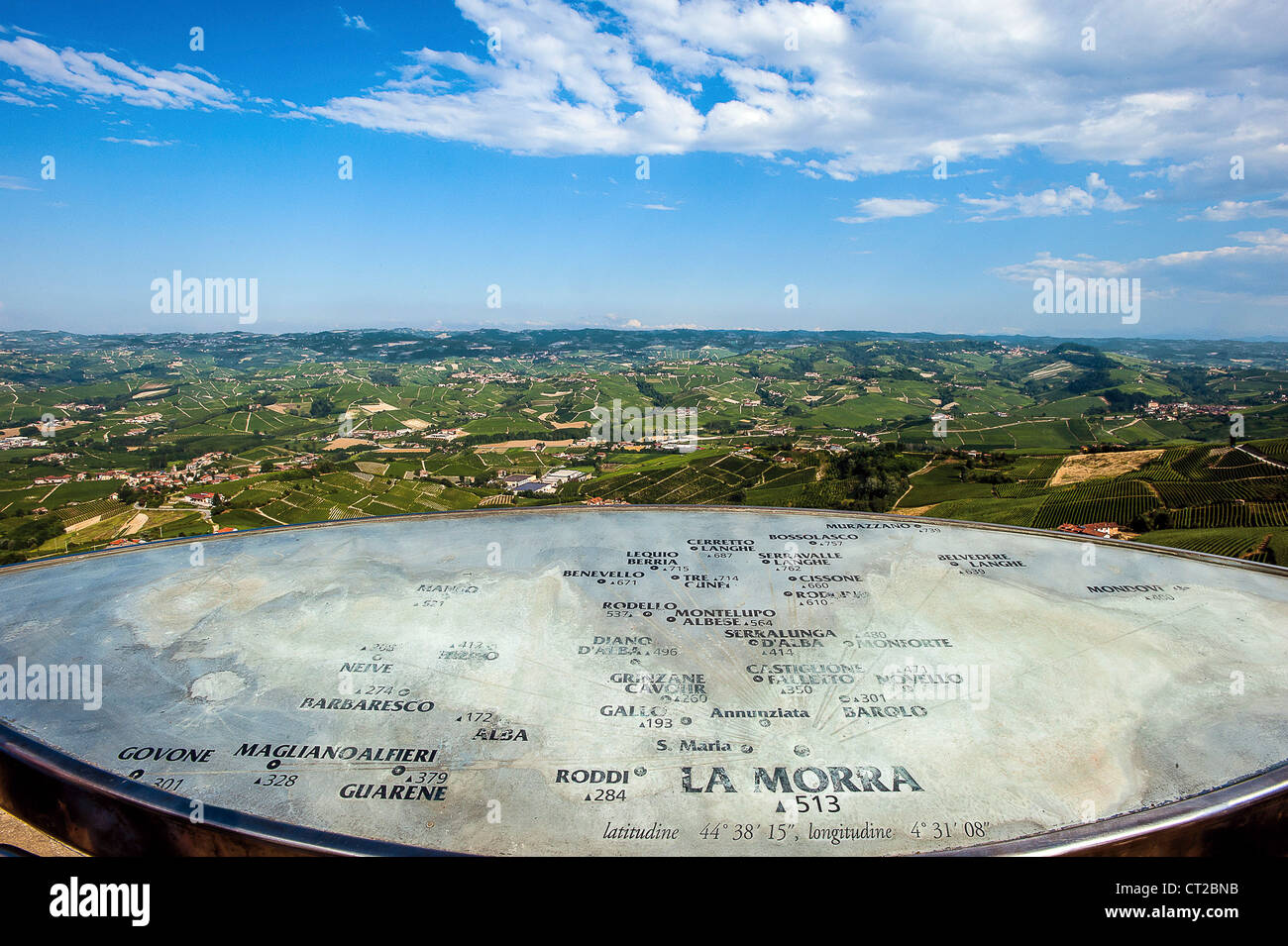 Europe Italy, Piedmont, Langhe Province of Cuneo La Morra View from ...