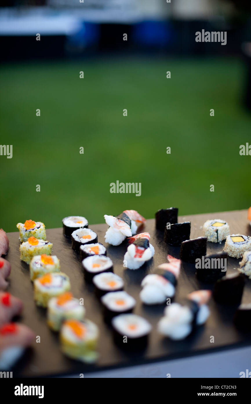 Chinese food, sushi Stock Photo - Alamy