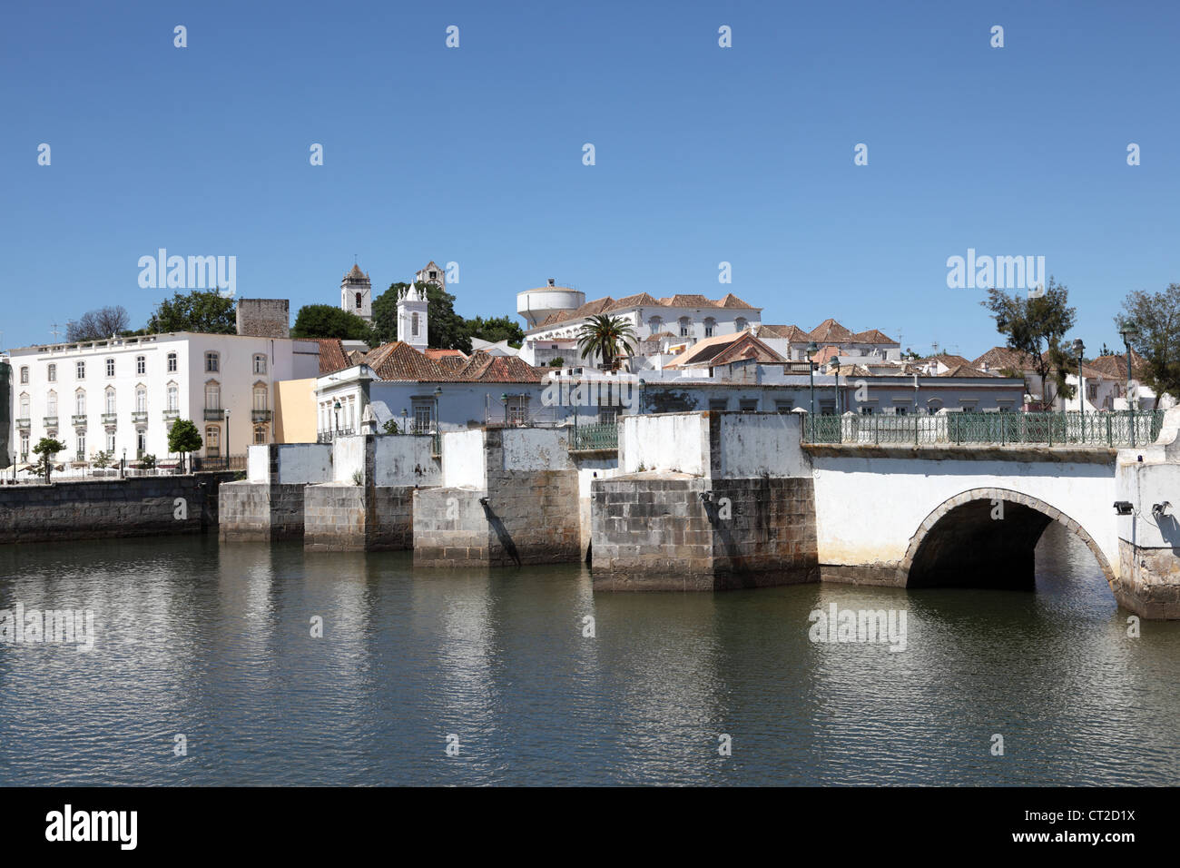 Tavira portugal bridge hi-res stock photography and images - Alamy