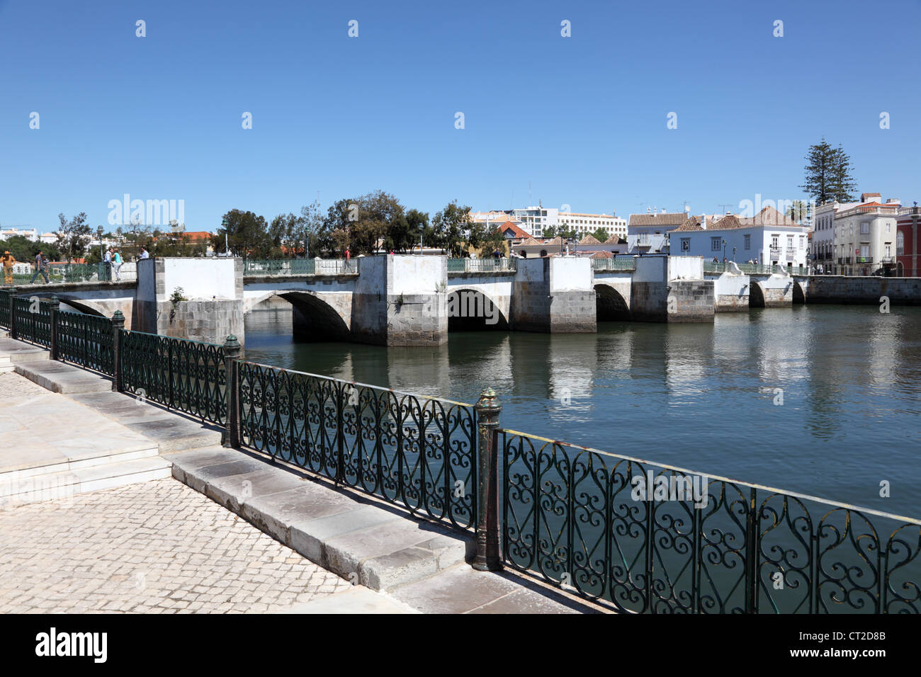 Tavira portugal bridge hi-res stock photography and images - Alamy