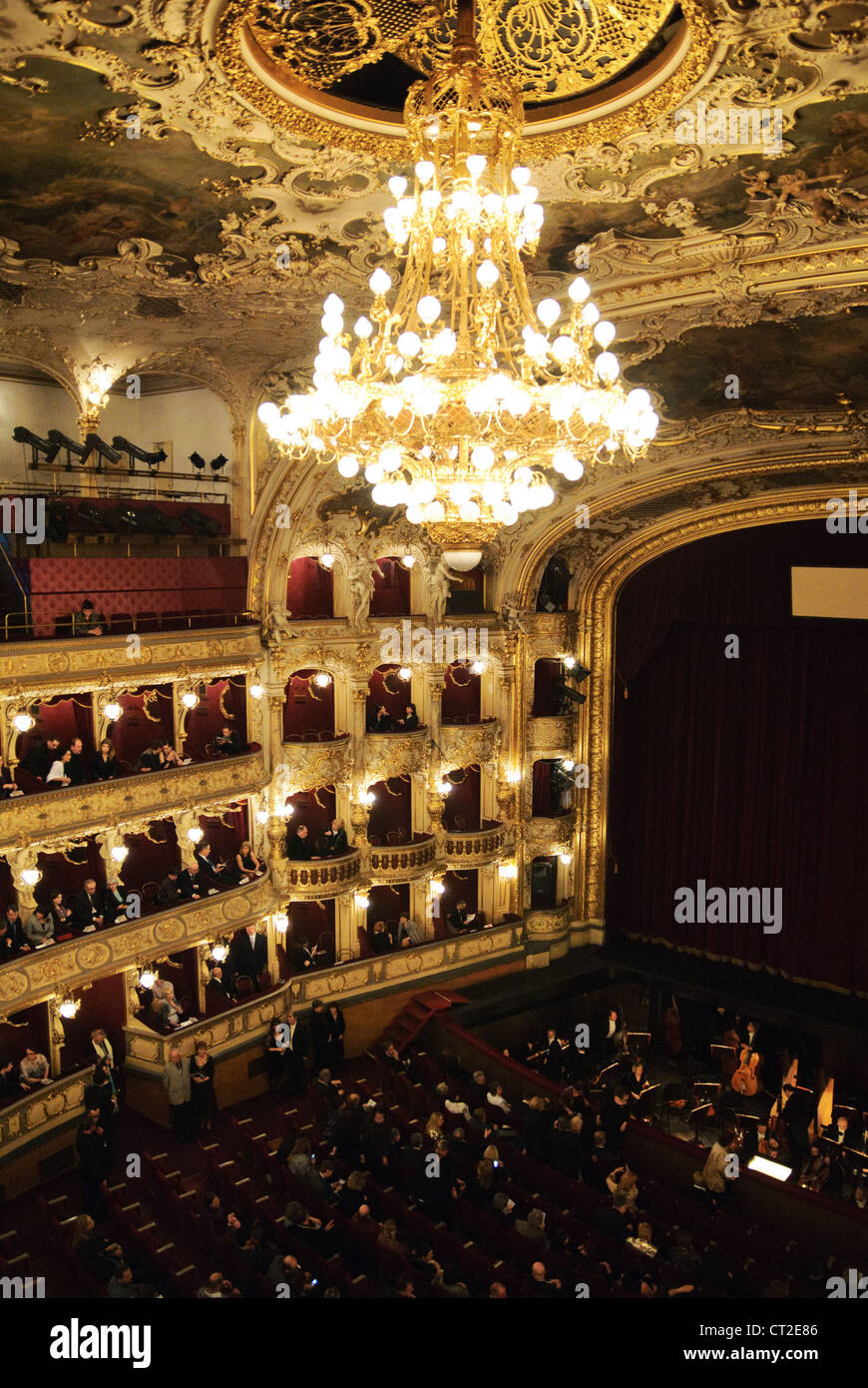 Prague opera house hi-res stock photography and images - Alamy