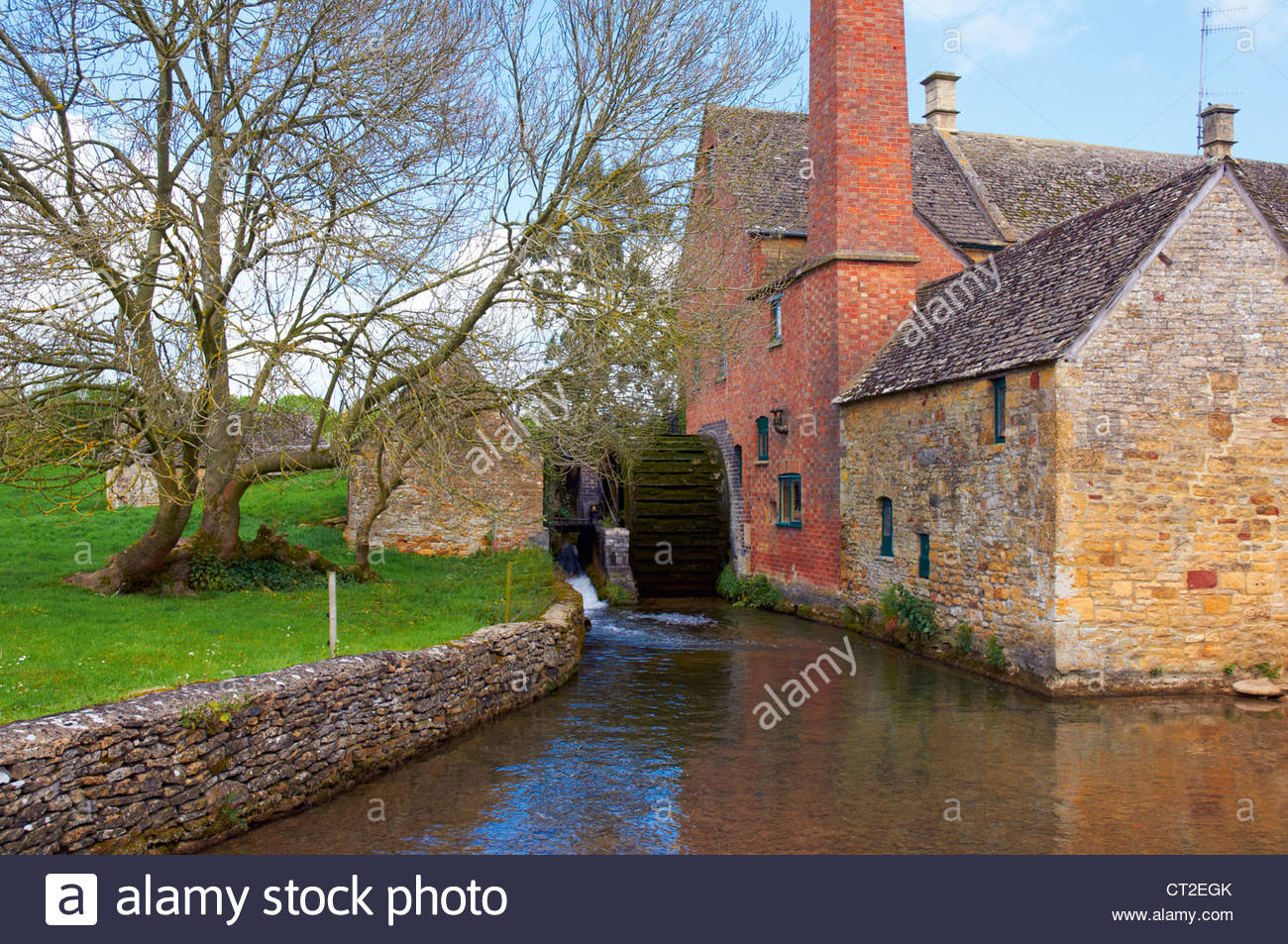 Water Wheel In Historic Village High Resolution Stock Photography and ...