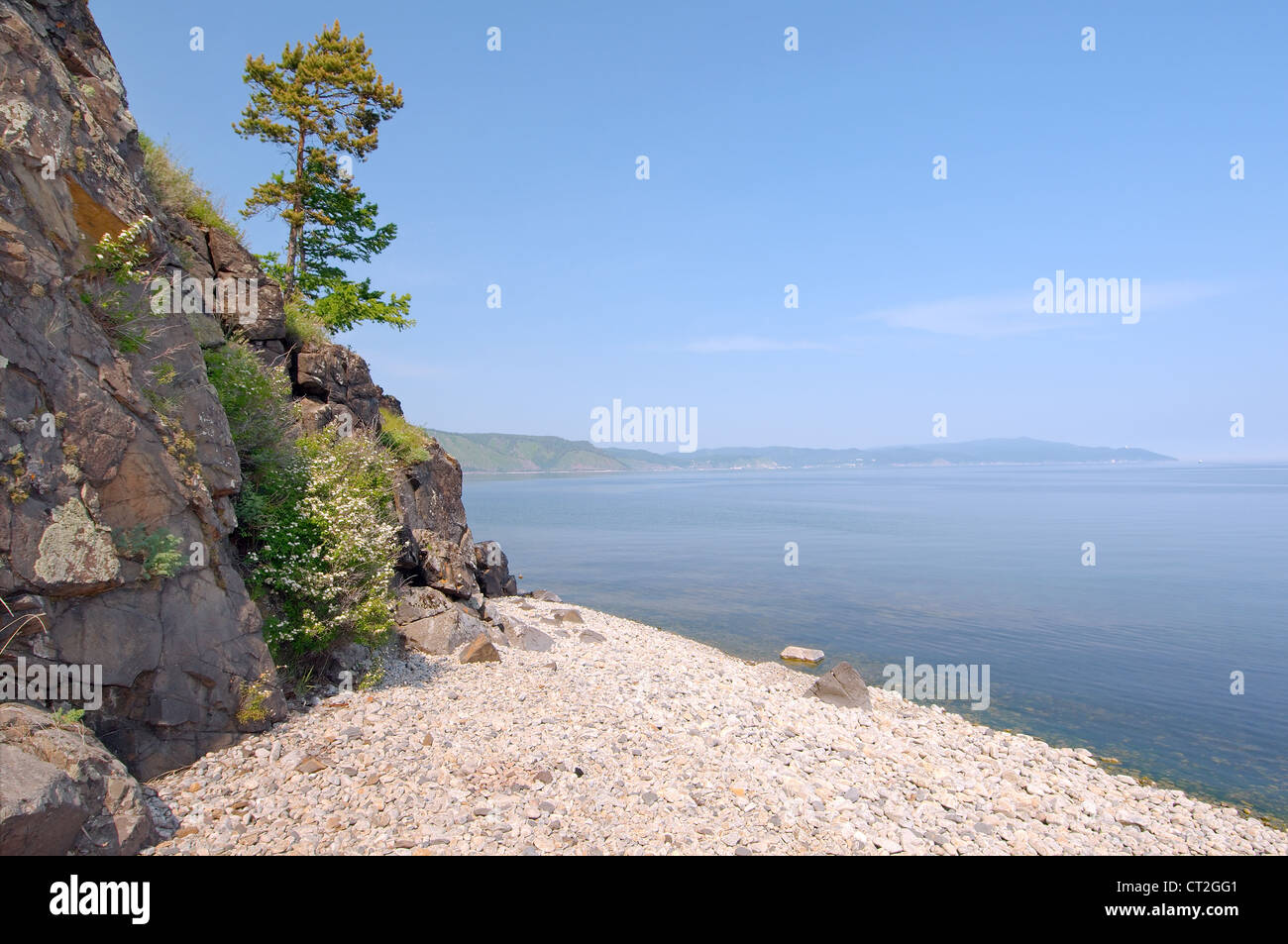 Landscape. Lake Baikal, Irkutsk region, Siberia, Russian Federation ...