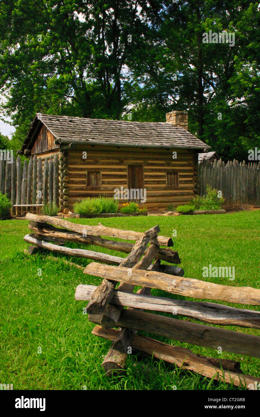 FORT WATAUGA, SYCAMORE SHOALS STATE HISTORIC PARK, ELIZABETHTON ...