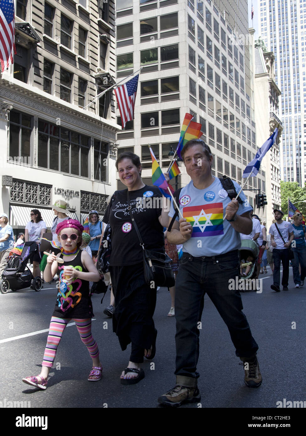2012 Gay Pride Parade on 5th Avenue in New York City Stock Photo - Alamy
