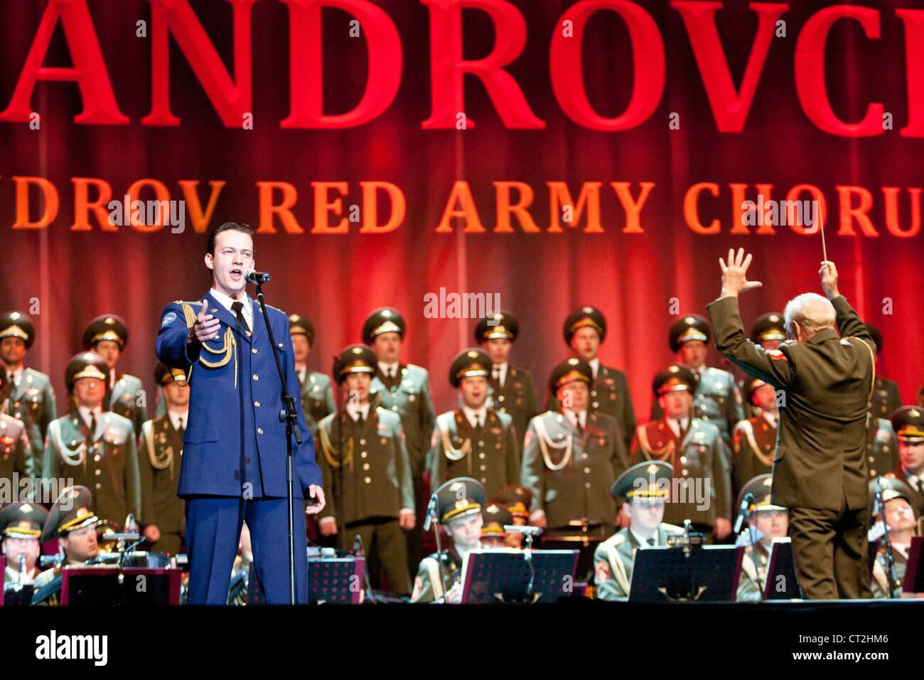 Alexandrov Ensemble, the Russian Red Army Choir performs concert in ...