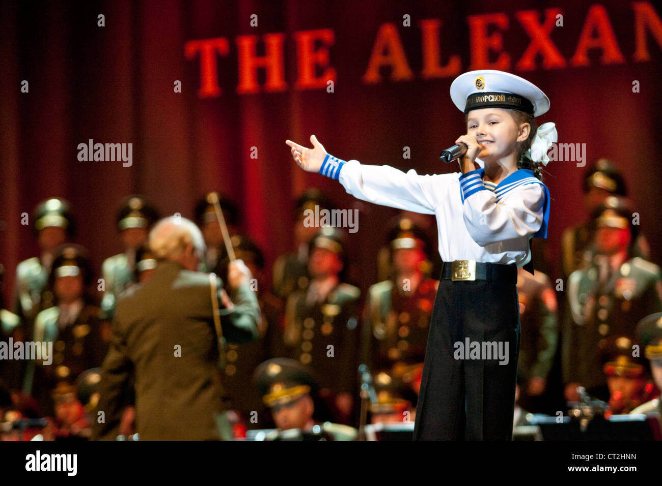 Alexandrov Ensemble, the Russian Red Army Choir performs concert in ...