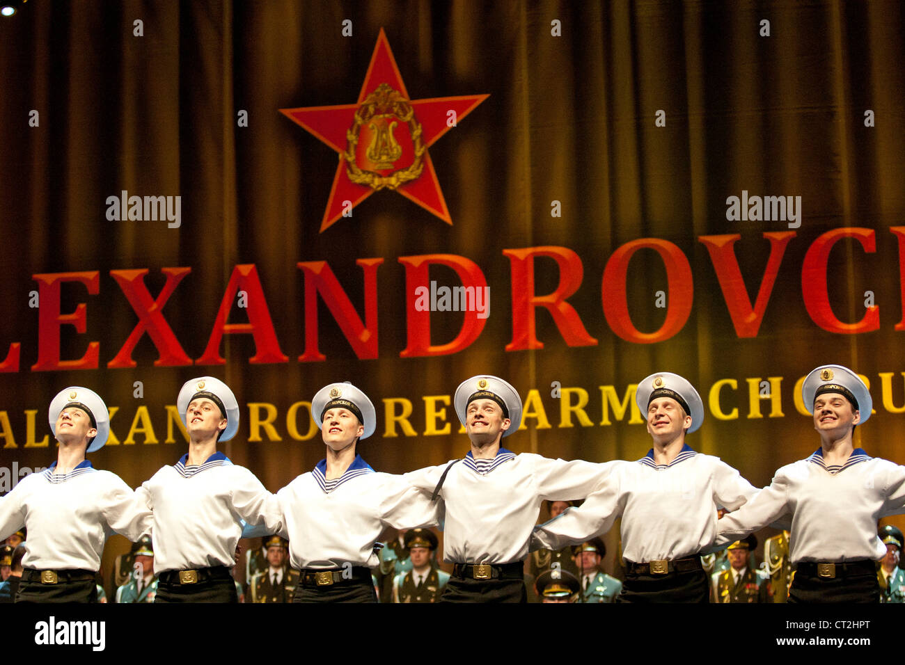 Alexandrov Ensemble, the Russian Red Army Choir performs concert in ...