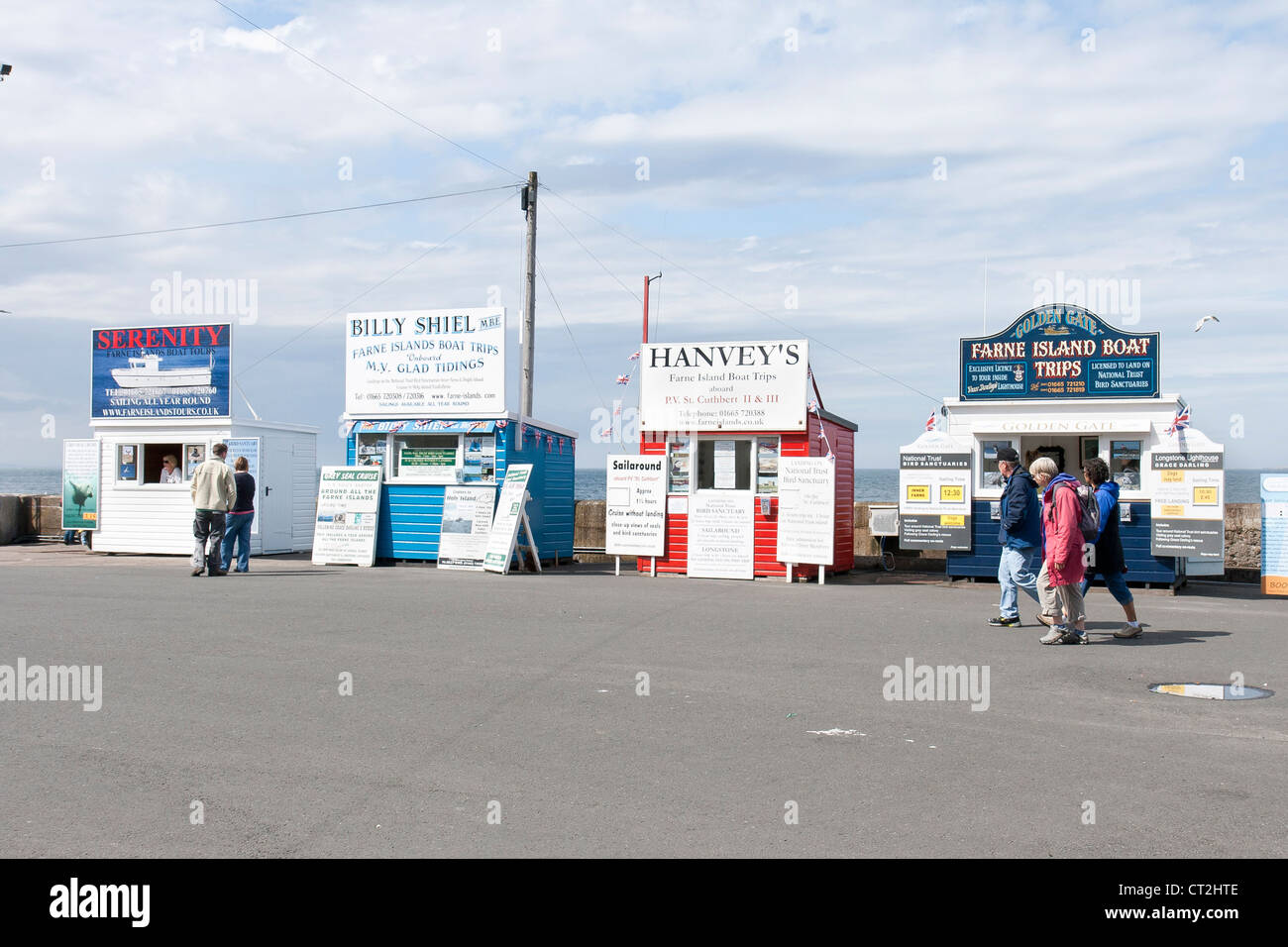 Boat trip ticket booths hi-res stock photography and images - Alamy