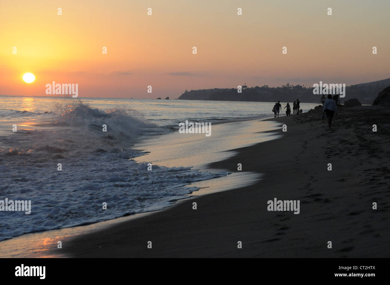 Laguna beach sunset hi-res stock photography and images - Alamy