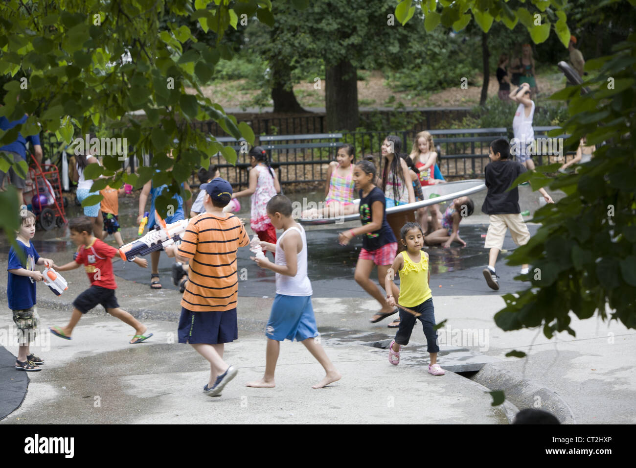 Children Play Well Water High Resolution Stock Photography and Images ...