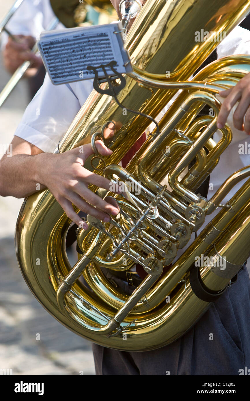Playing tuba hi-res stock photography and images - Alamy