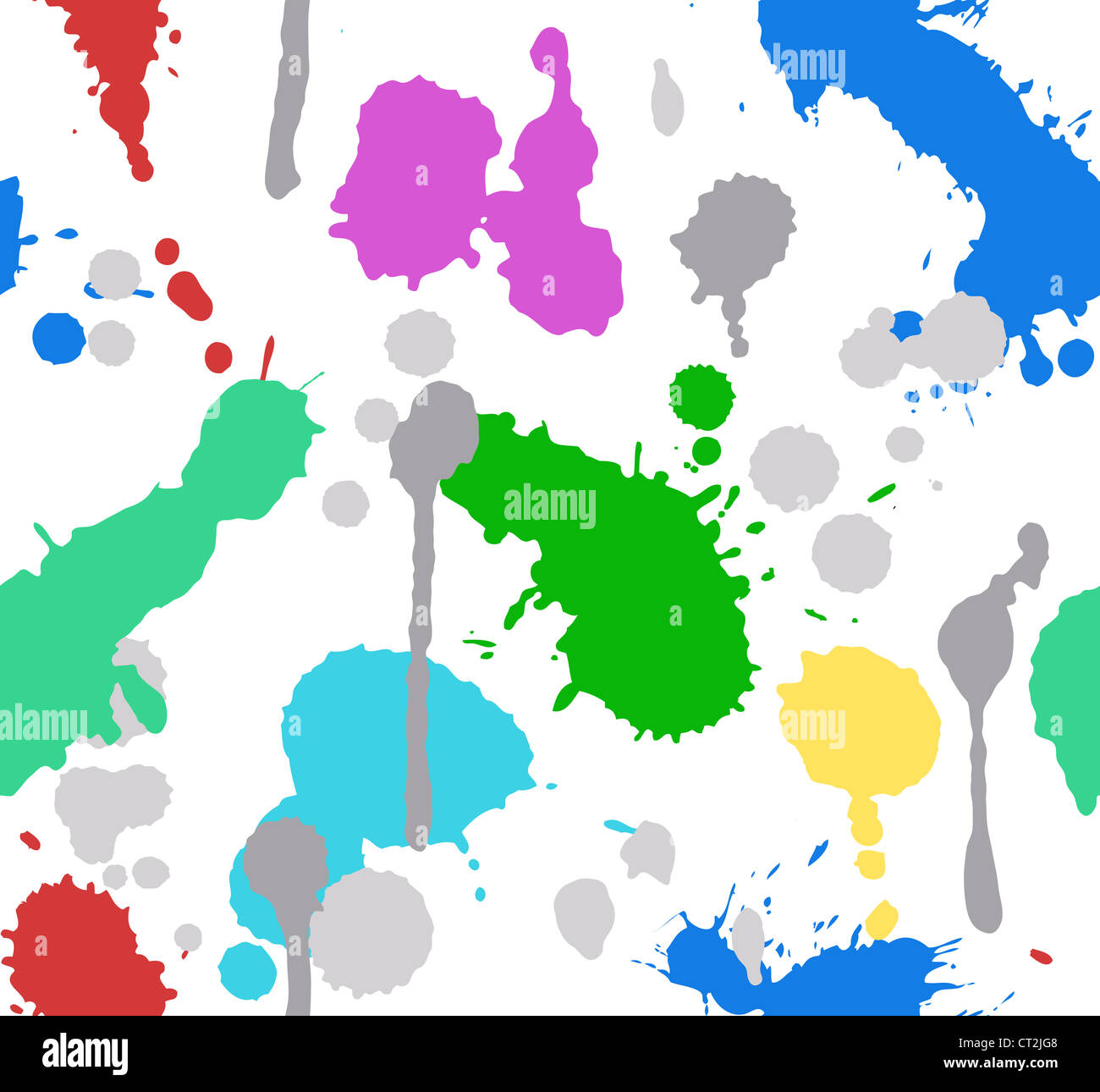 The color splash paint seamless Stock Photo - Alamy