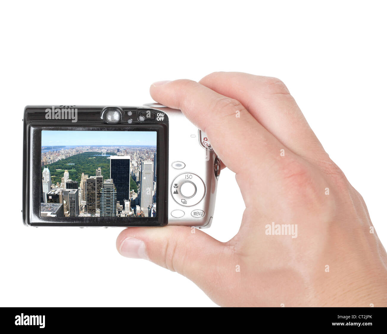 A hand taking digital pictures Stock Photo - Alamy