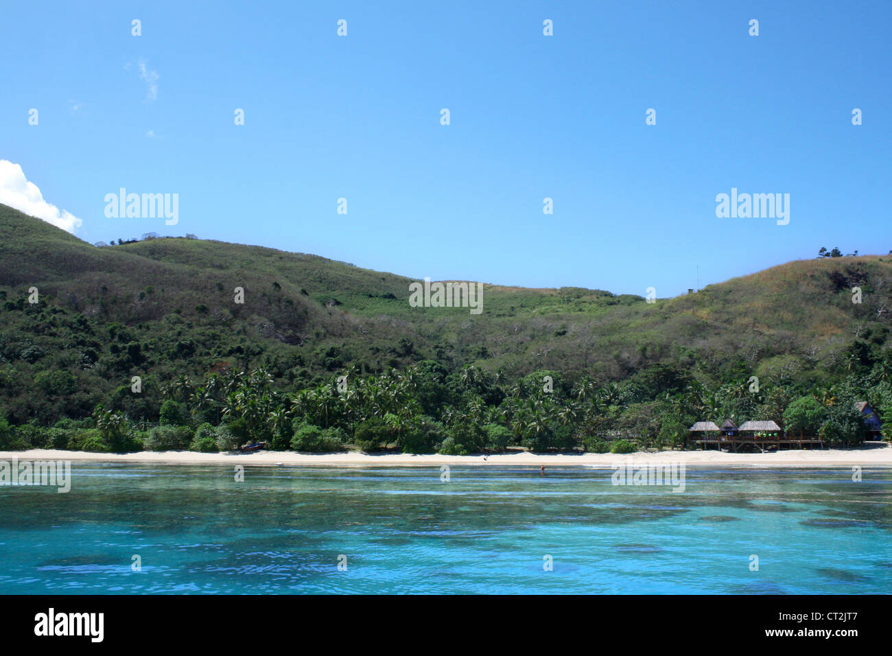 A beach on the beautiful islands of Fiji Stock Photo - Alamy