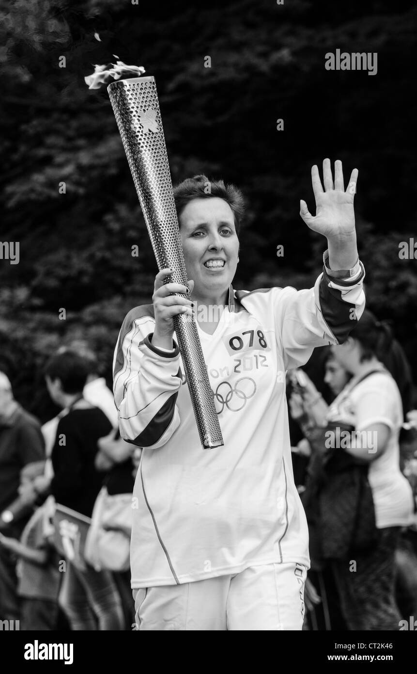 Haverhill olympic torch carrier 2012 Stock Photo - Alamy Haverhill olympic torch carrier 2012 Stock Photo - Alamy