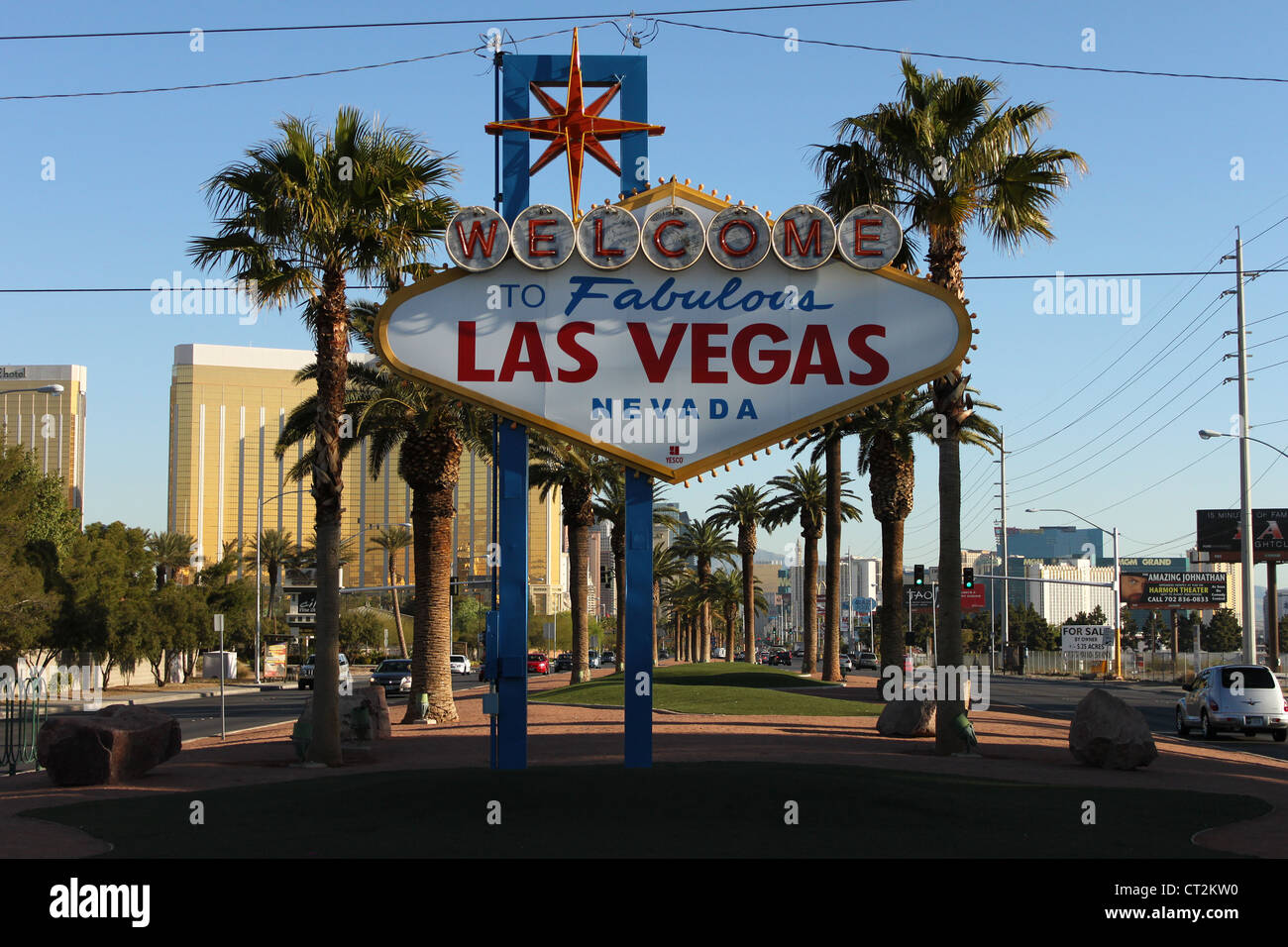 The famous Las Vegas Sign Stock Photo - Alamy