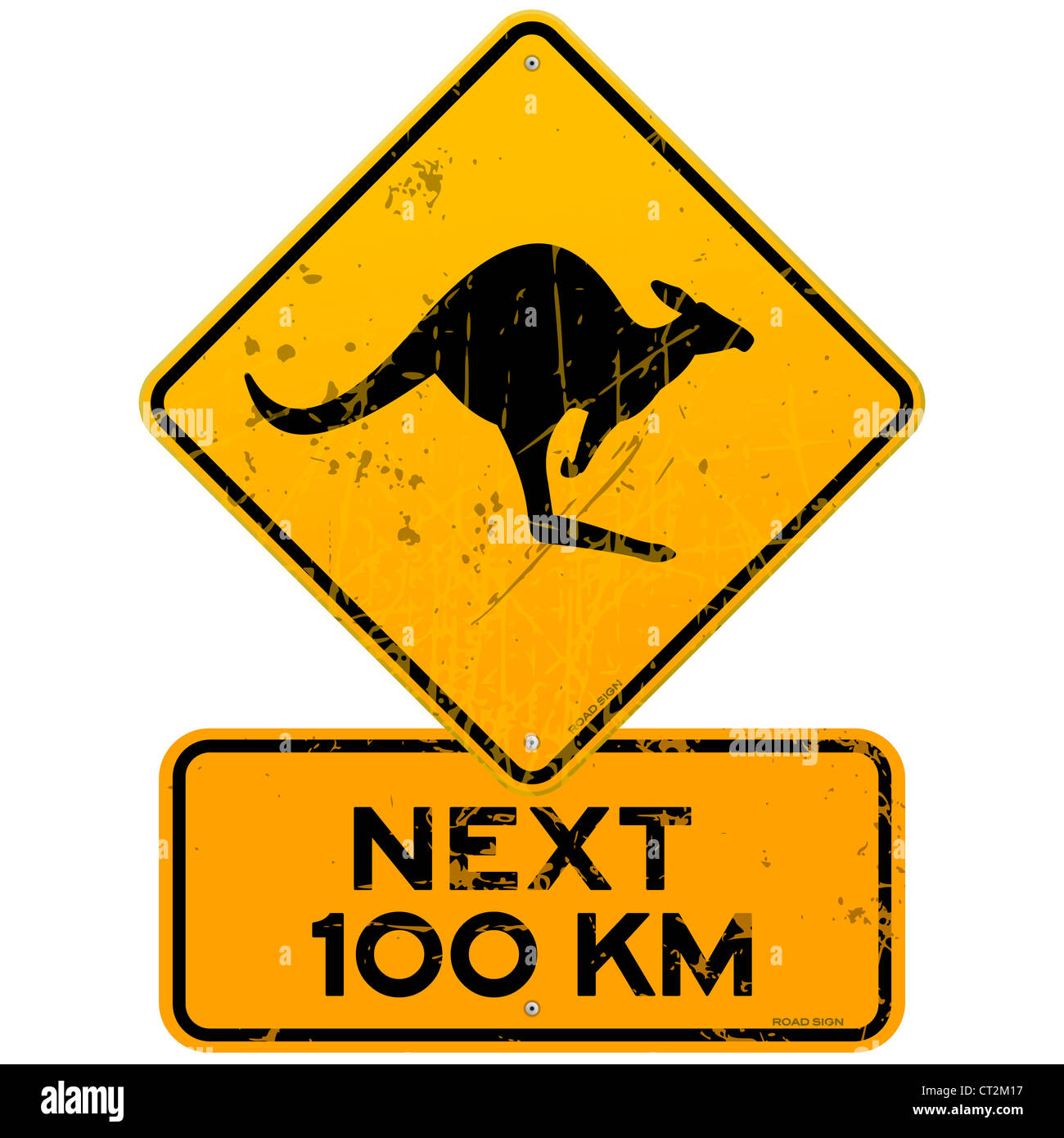 100 km sign hi-res stock photography and images - Alamy