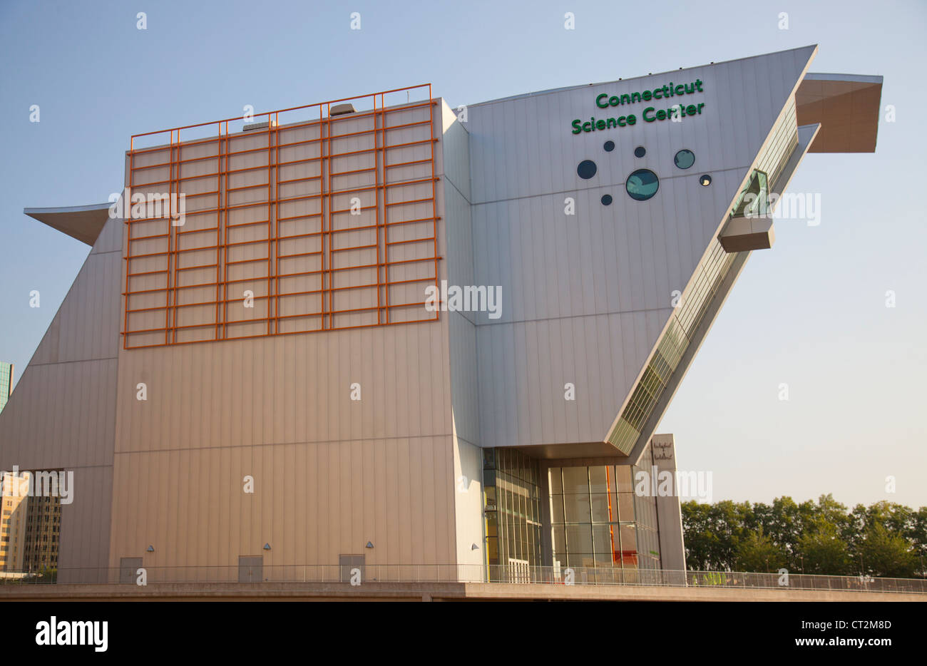 Connecticut Science Center building in Hartford CT Stock Photo - Alamy