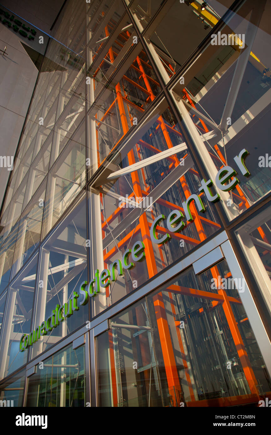 Connecticut Science Center building in Hartford CT Stock Photo - Alamy