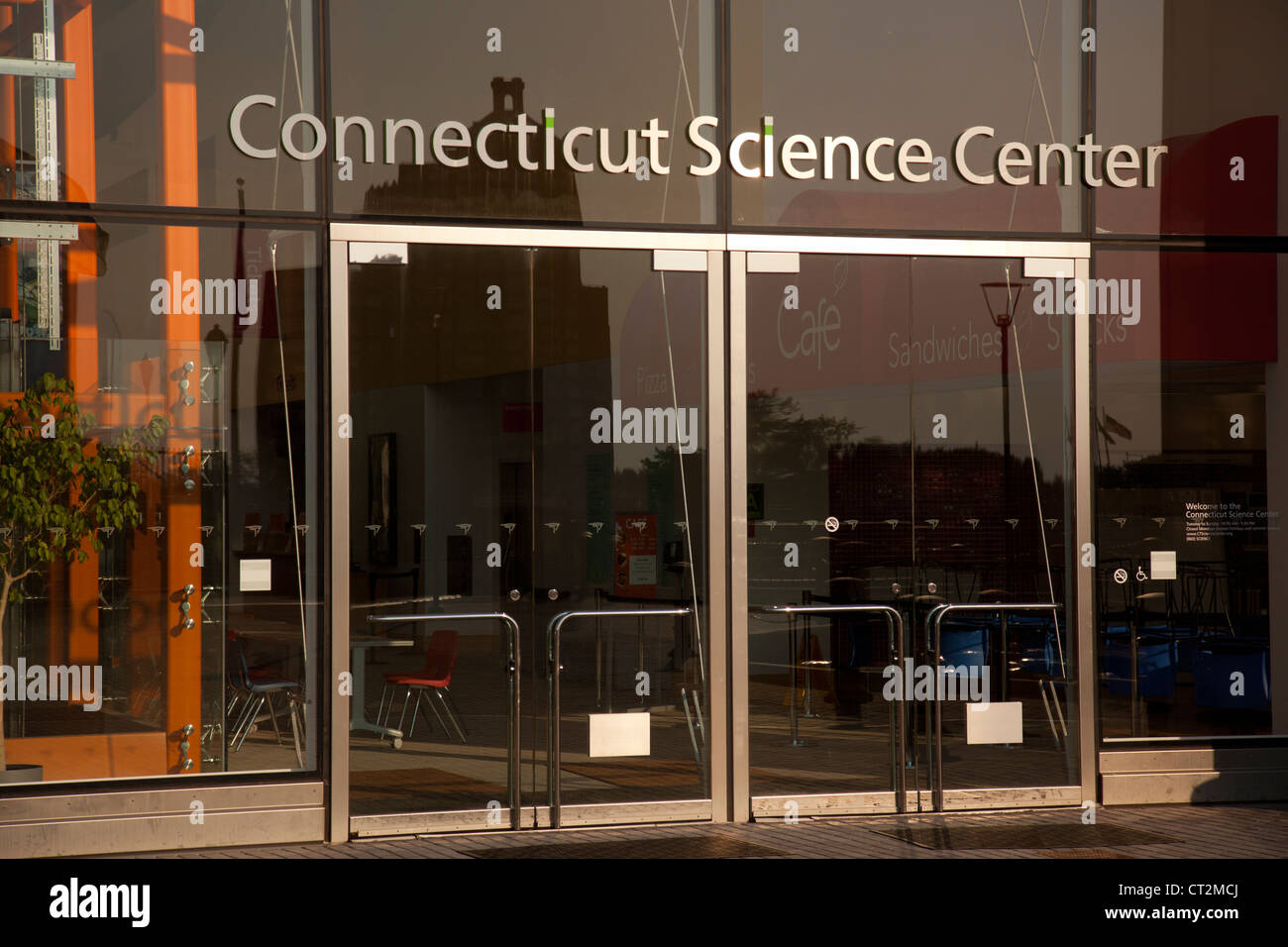 Connecticut Science Center building in Hartford CT Stock Photo - Alamy