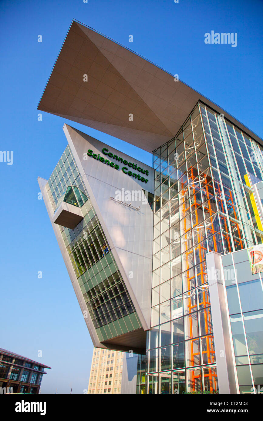 Connecticut Science Center building in Hartford CT Stock Photo - Alamy