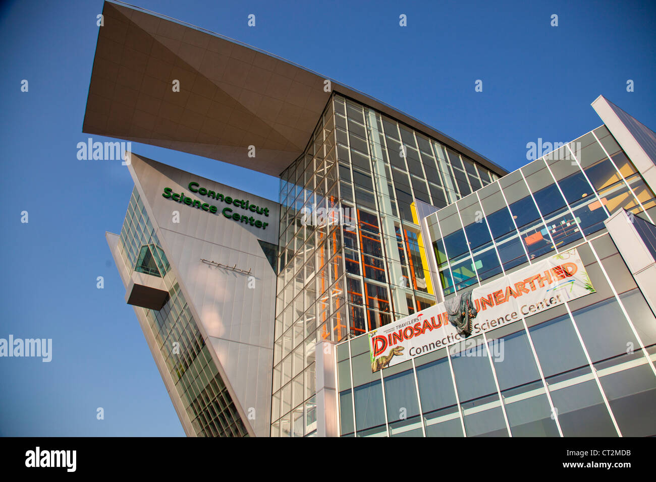 Connecticut Science Center building in Hartford CT Stock Photo - Alamy