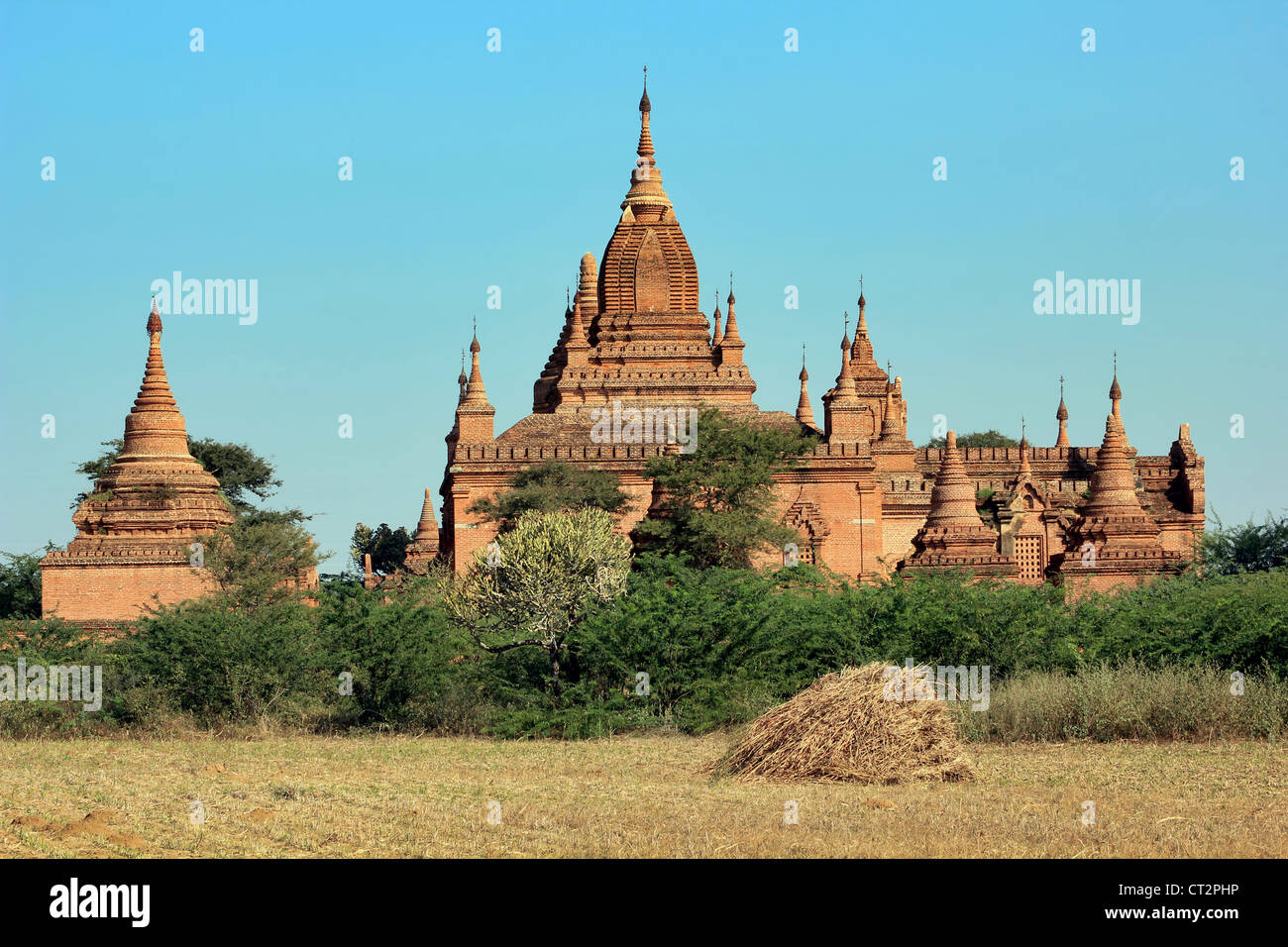Ancient Temple in the Field | Bagan | Myanmar (Burma Stock Photo - Alamy