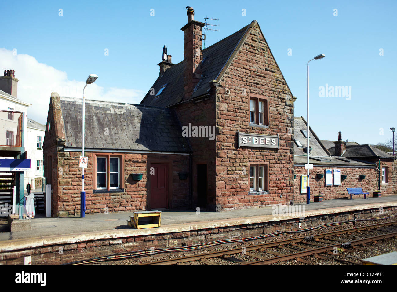 St bees train station hi-res stock photography and images - Alamy