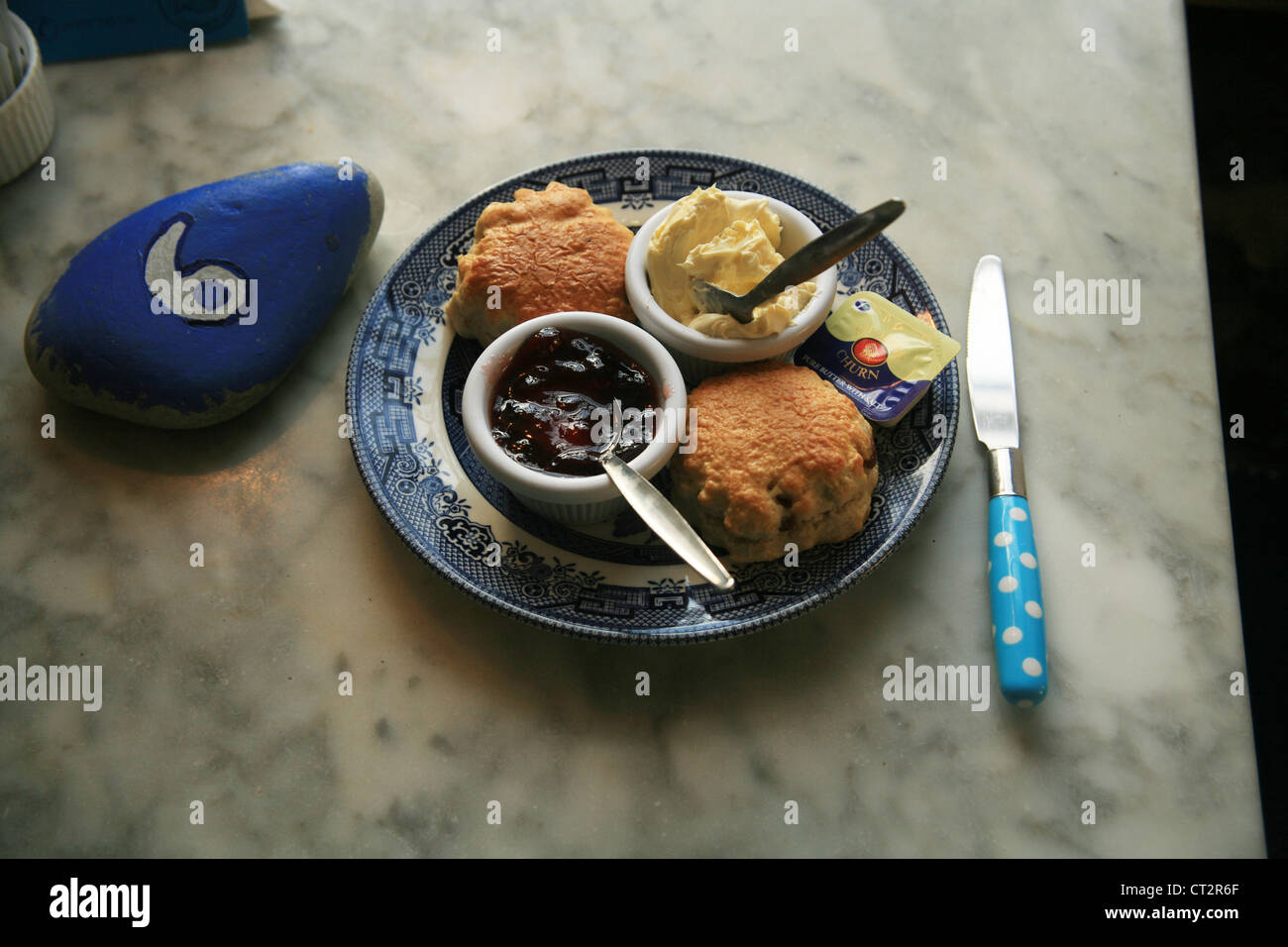 English Cream Tea Stock Photo - Alamy