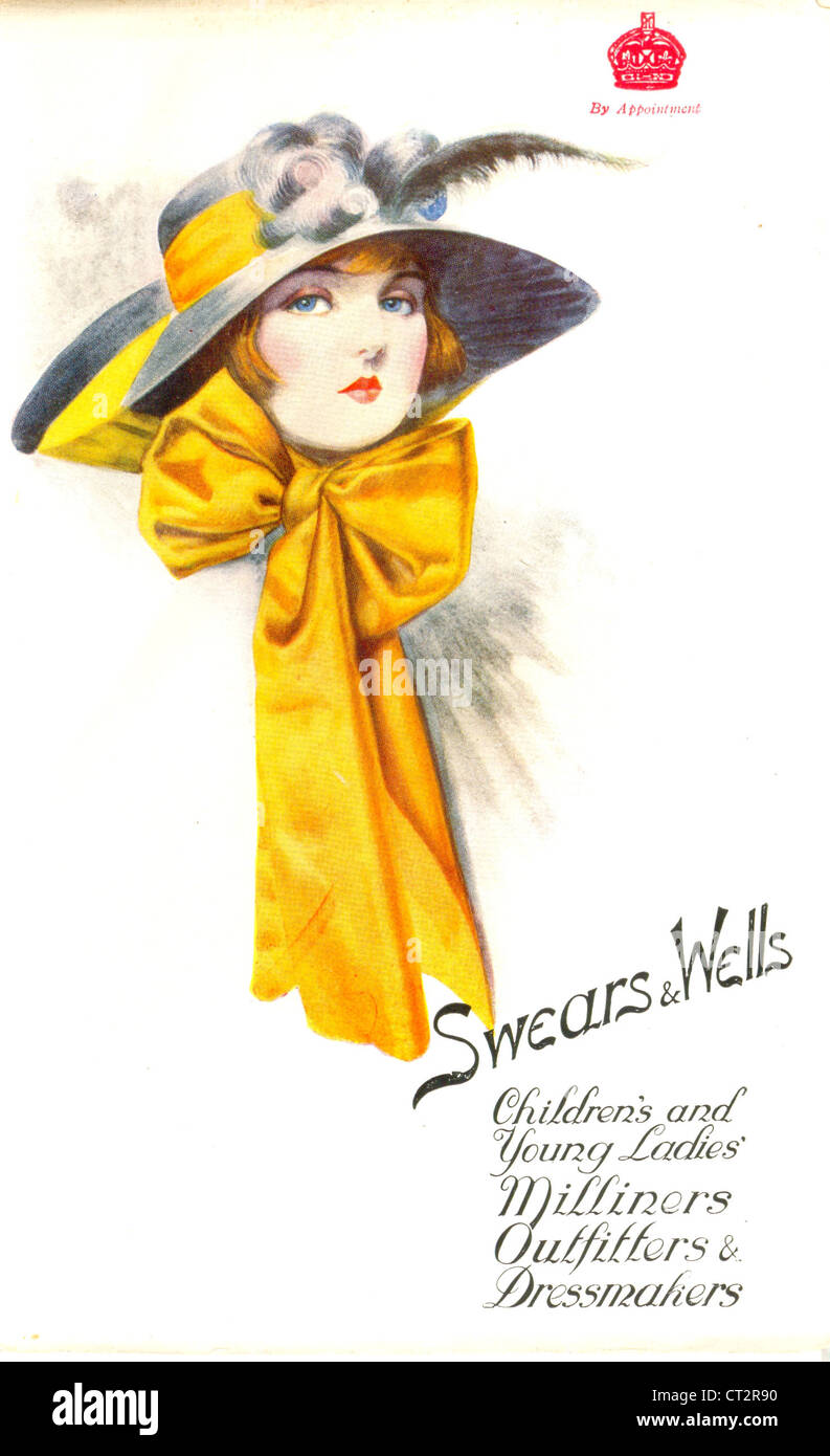 1920s fashion advertisement hi-res stock photography and images - Alamy