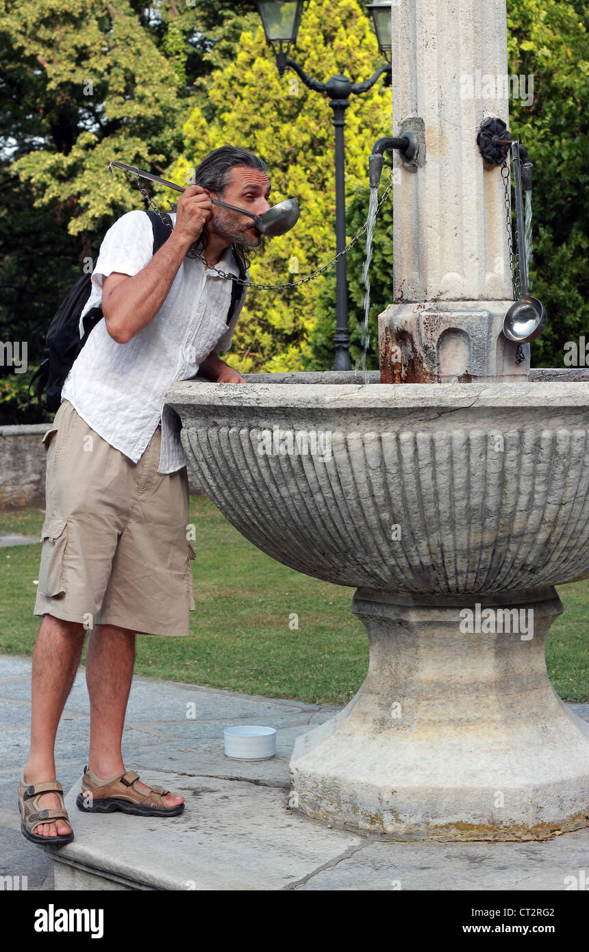 Spa water fountain hi-res stock photography and images - Alamy