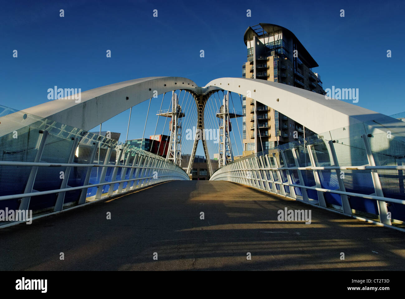 Lifting footbridge hi-res stock photography and images - Alamy