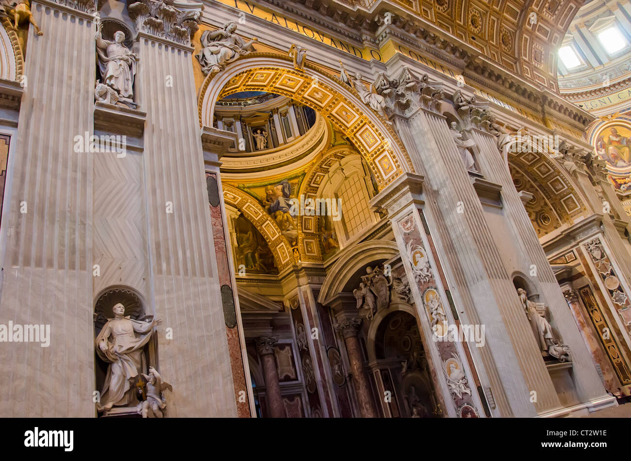 Baroque celling church hi-res stock photography and images - Alamy