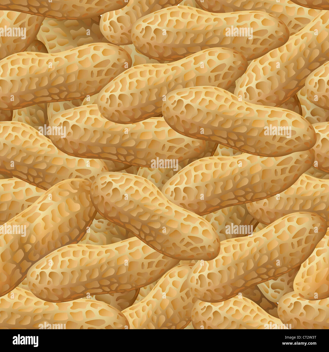 Peanuts. Seamless vector background Stock Photo - Alamy