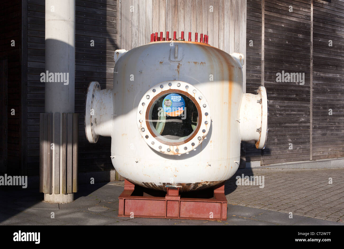 Under Water Toilet National Maritime Museum Falmouth Stock Photo - Alamy