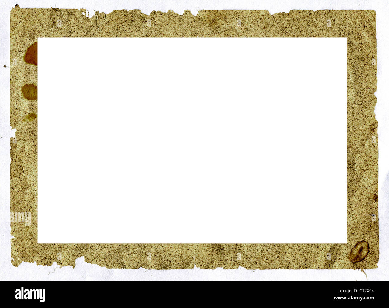 decorative frame from old paper Stock Photo - Alamy