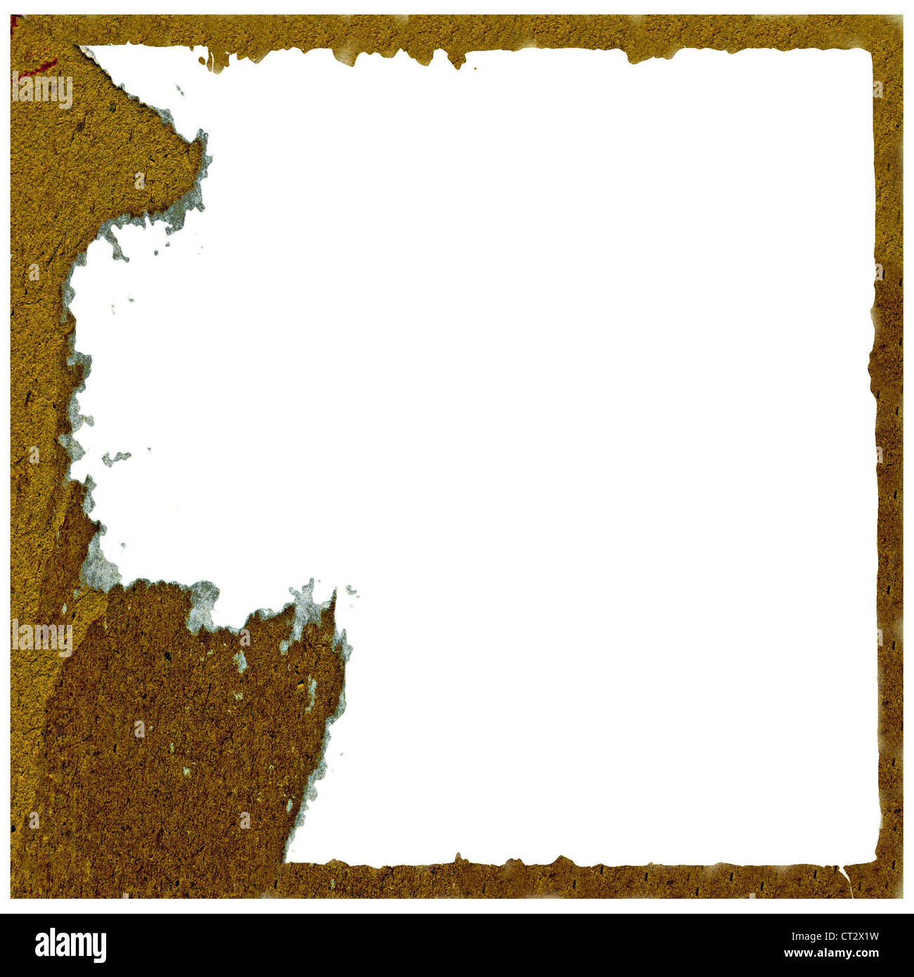frame from old paper. vector Stock Photo - Alamy