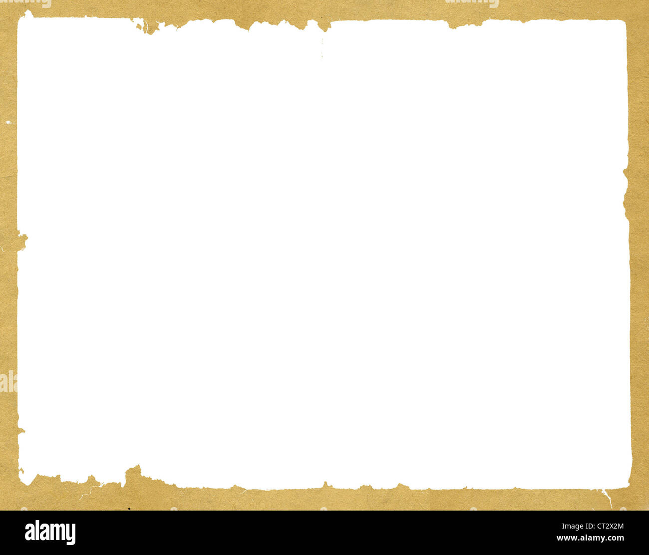decorative frame from old paper Stock Photo - Alamy