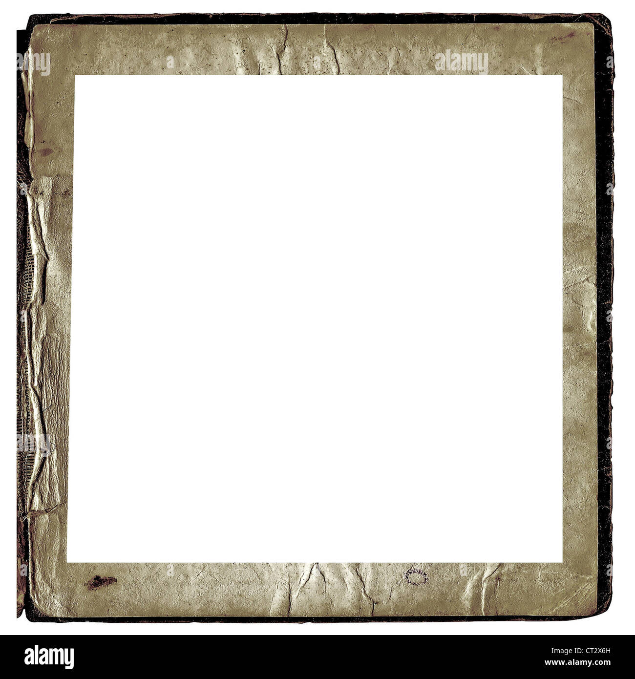 decorative frame from old paper Stock Photo - Alamy