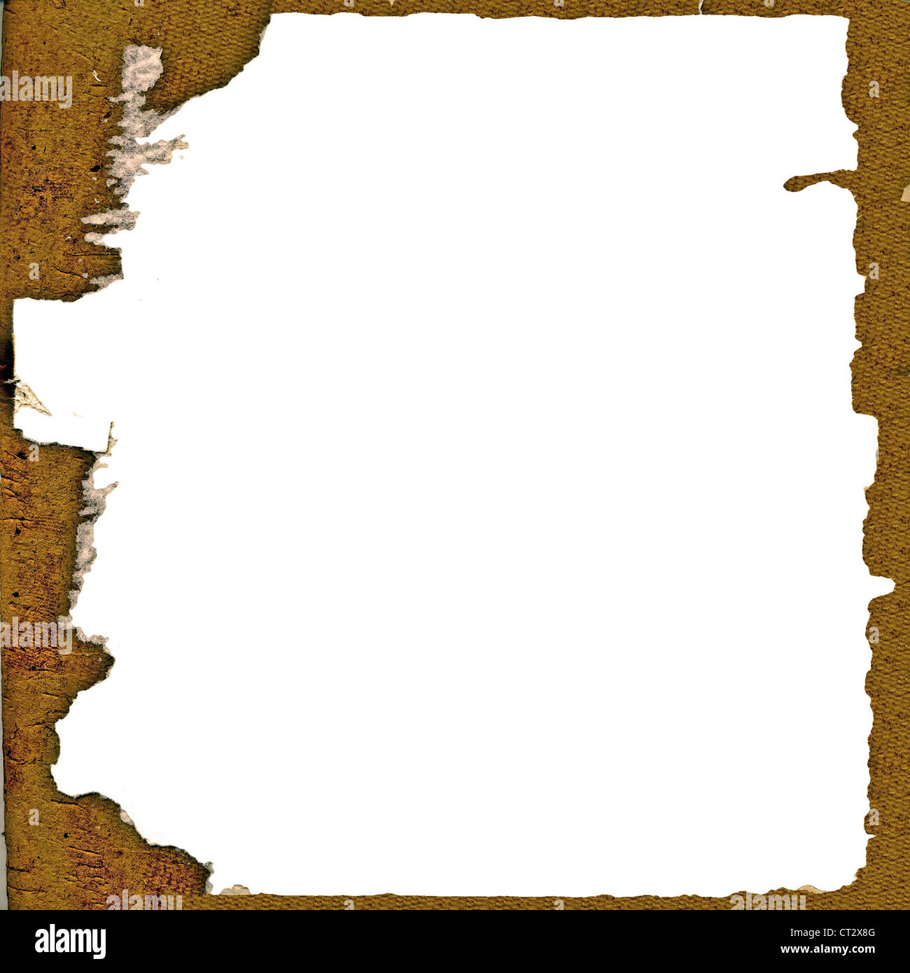 frame from old paper Stock Photo - Alamy