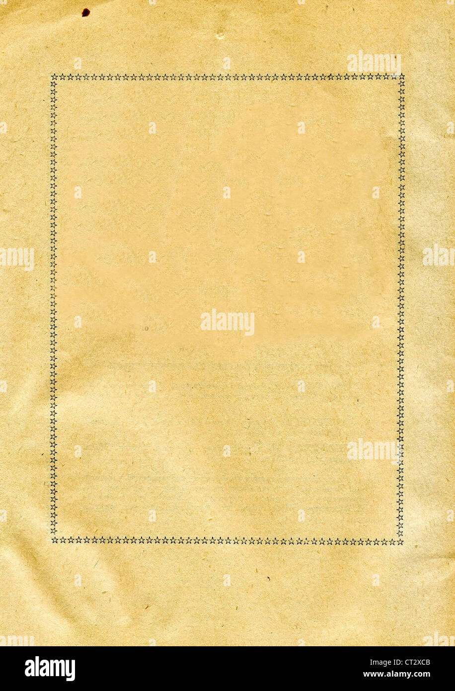 frame on old paper Stock Photo - Alamy