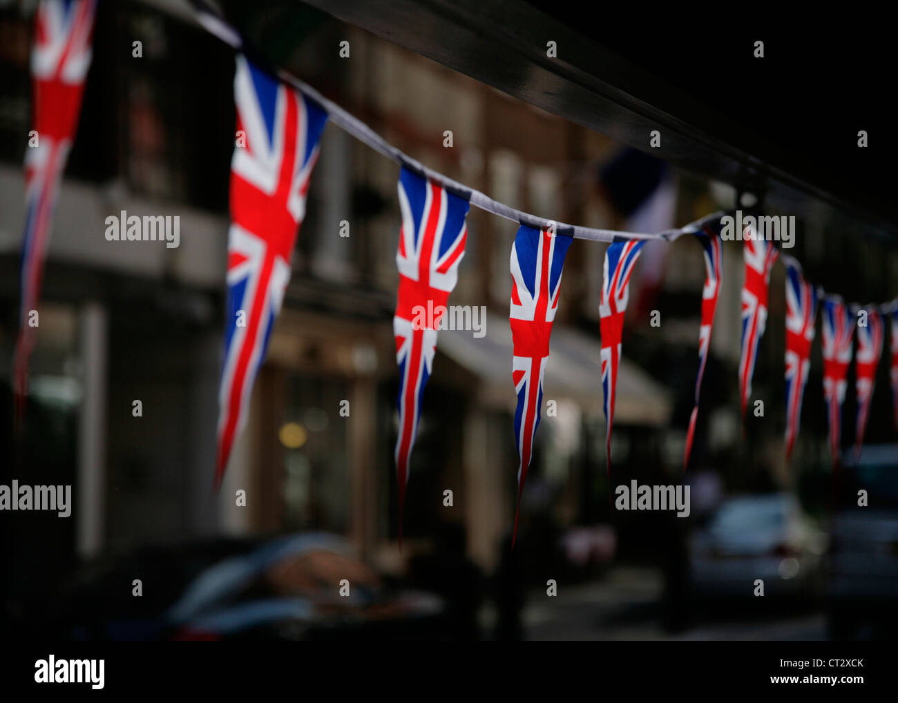 Unionjack bunting hi-res stock photography and images - Alamy